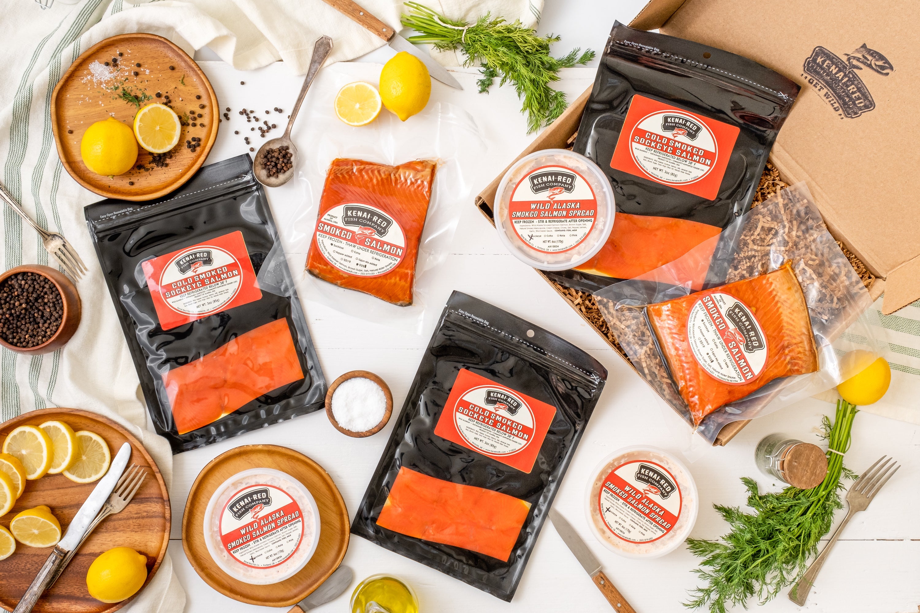 Skiffman's Smoked Salmon Box – Kenai-Red Fish Company